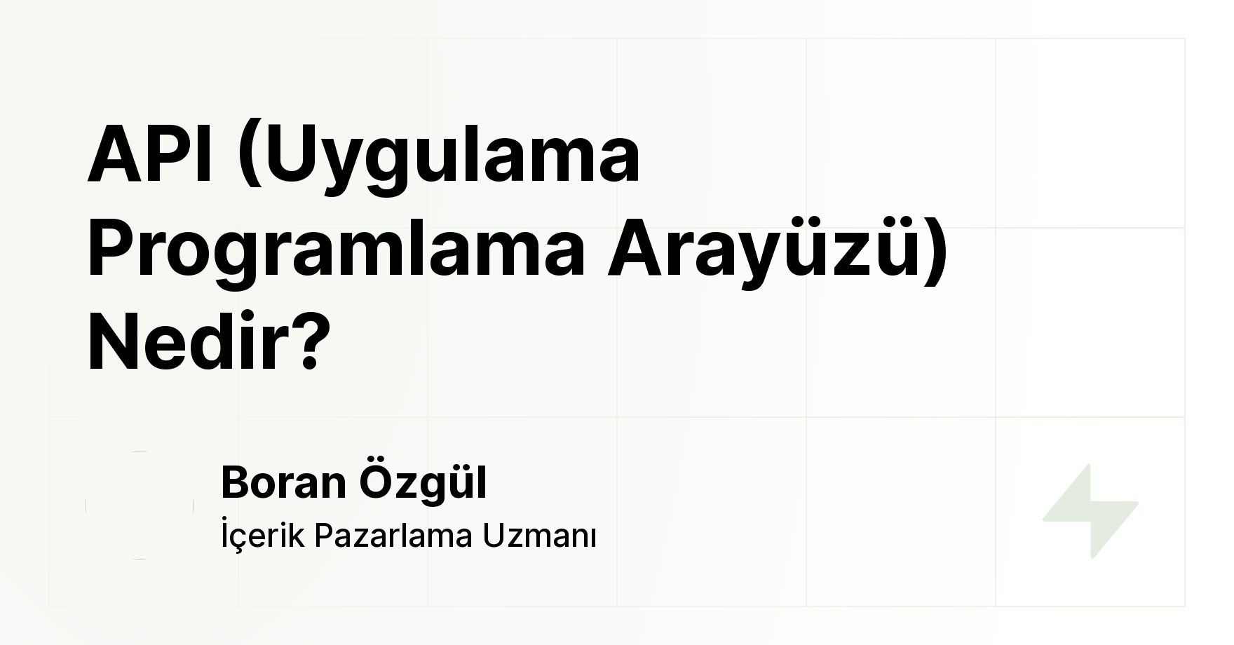 API (Uygulama Programlama Arayüzü) Nedir? - ikas