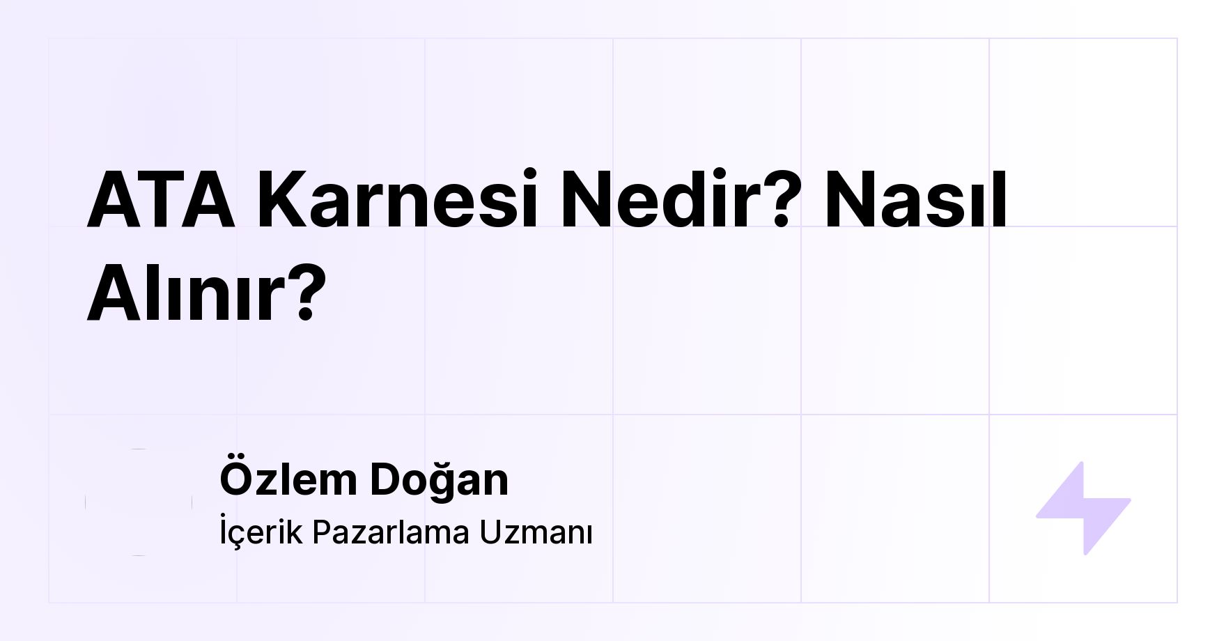 ATA Karnesi Nedir? Nasıl Alınır? - ikas