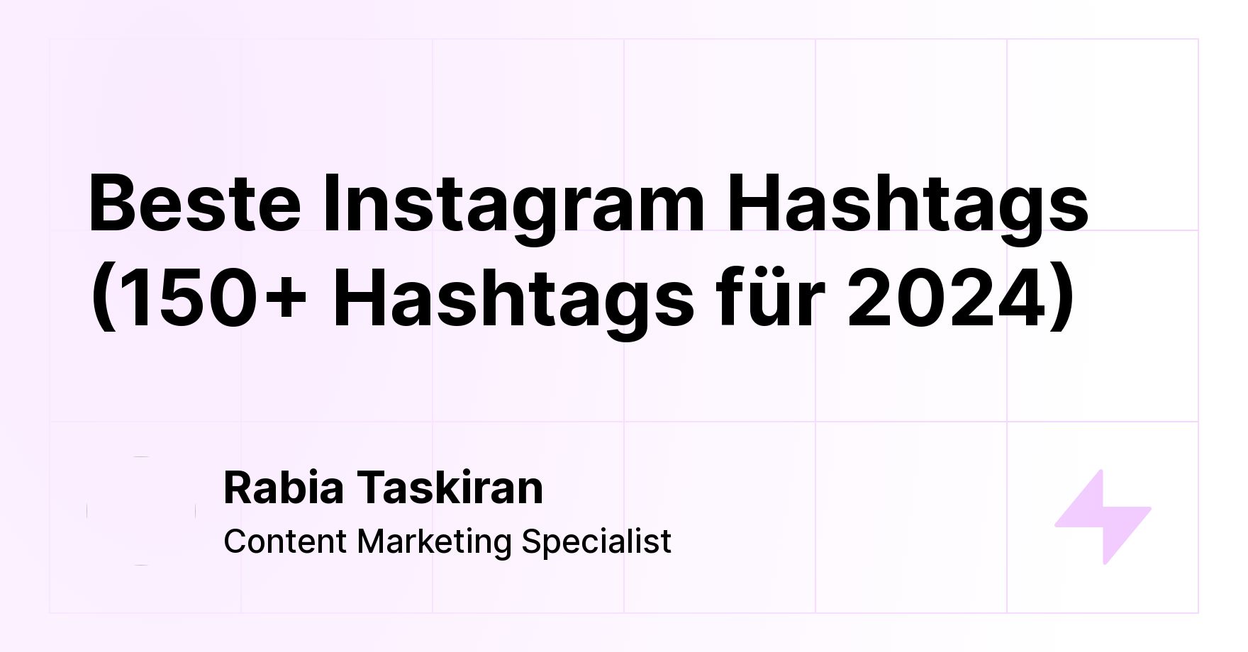 Beste Instagram Hashtags (150+ Hashtags für 2024) - ikas