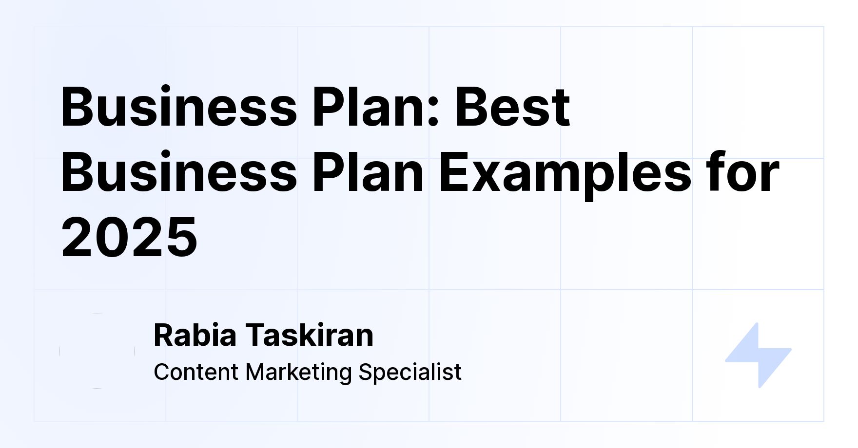 Business Plan: Best Business Plan Examples for 2025 - ikas