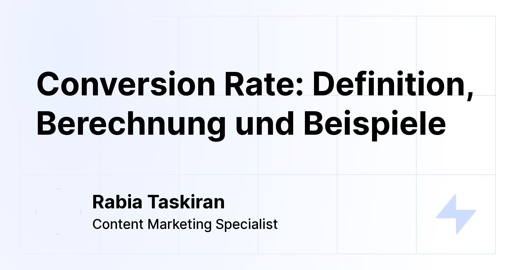 Conversion Rate: Definition, Berechnung und Beispiele - ikas