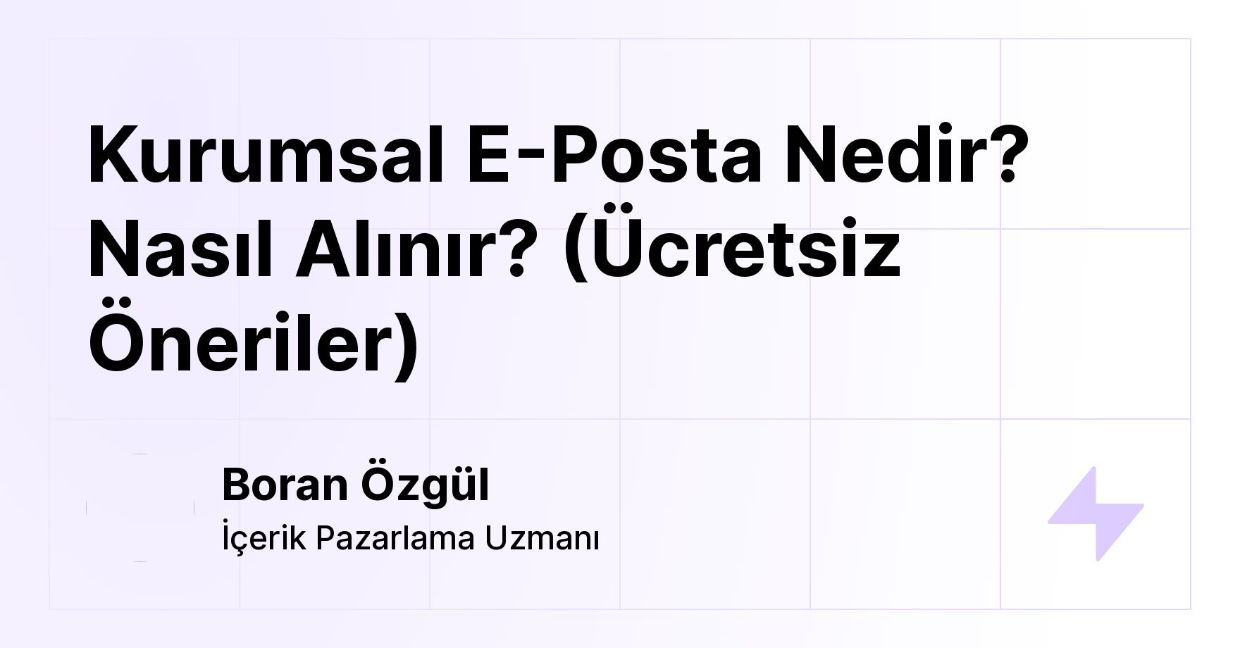 Kurumsal E-Posta Nedir? Nasıl Alınır? (Ücretsiz Öneriler) - ikas