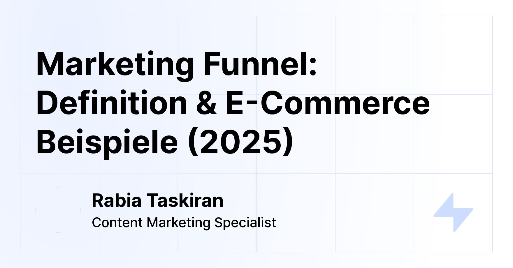 Marketing Funnel: Definition & E-Commerce Beispiele (2025) - ikas
