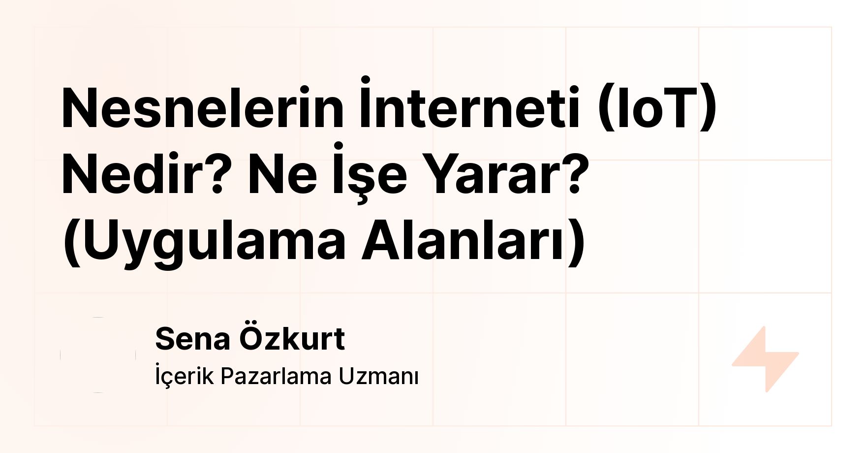 Nesnelerin İnterneti (IoT) Nedir? Ne İşe Yarar? (Uygulama Alanları) - ikas
