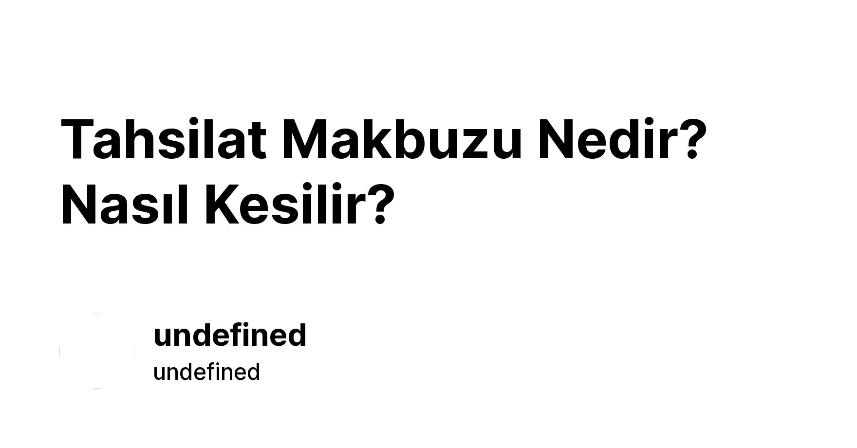 Tahsilat Makbuzu Nedir? Nasıl Kesilir? - ikas