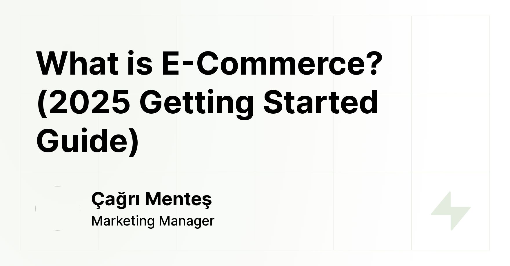 What is E-Commerce? (2025 Getting Started Guide) - ikas